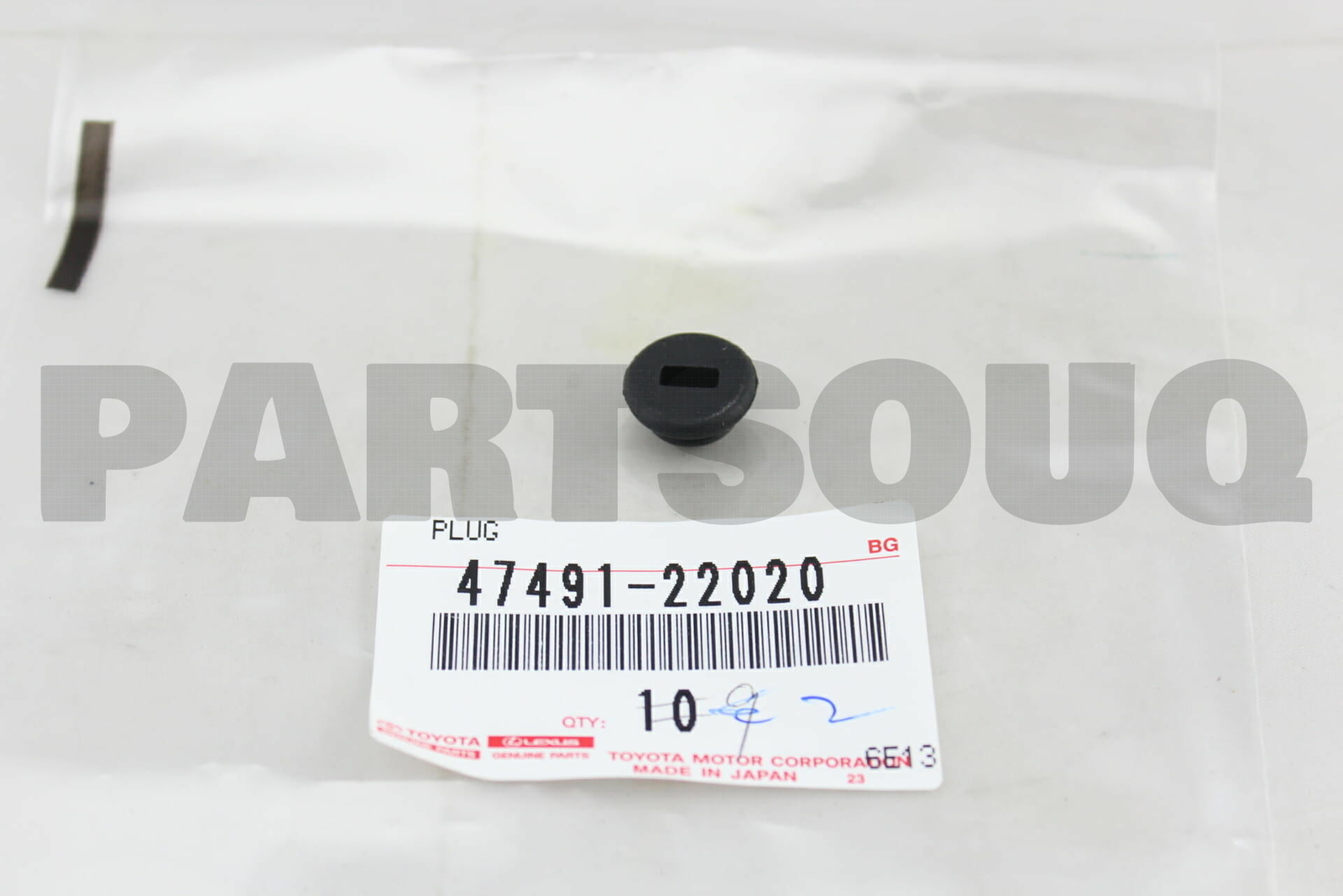 4749122020 Genuino Toyota enchufe, orificio (para brazo de suspensión ...