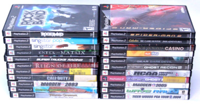 Lot of 22 Playstation 2 - PS2 Game Lot! Lots of CIB Tested Working! | eBay