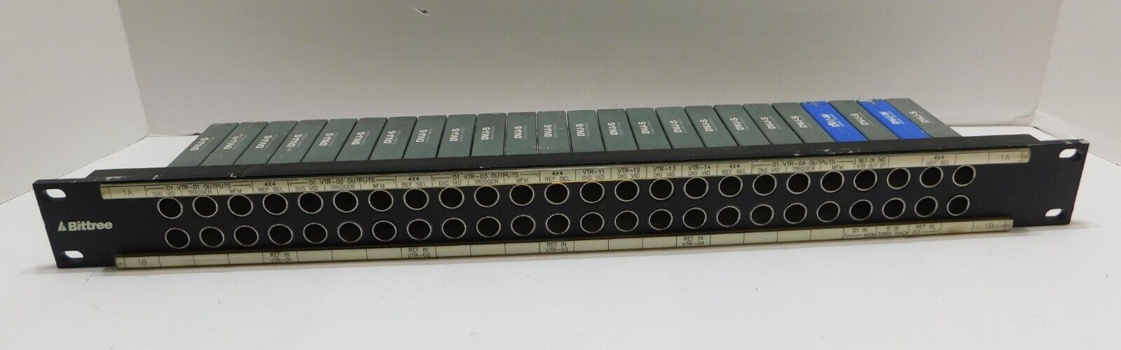 Bittree Video Patchbay with 2 ea DVJ-W & 22 ea DWJ-S Canare Video Jacks 75 Ohms | eBay
