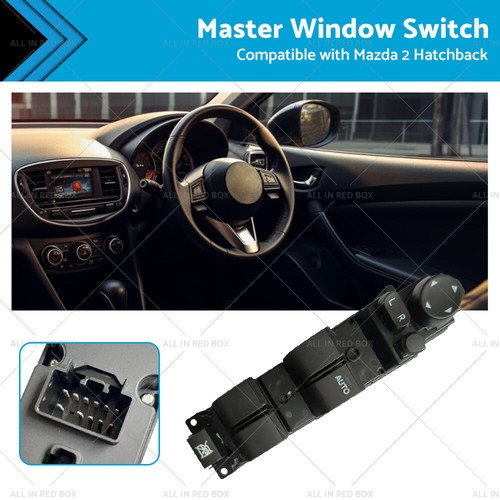 Master Power Window Switch DF89-66-350B Suitable For Mazda 2 Hatchback ...