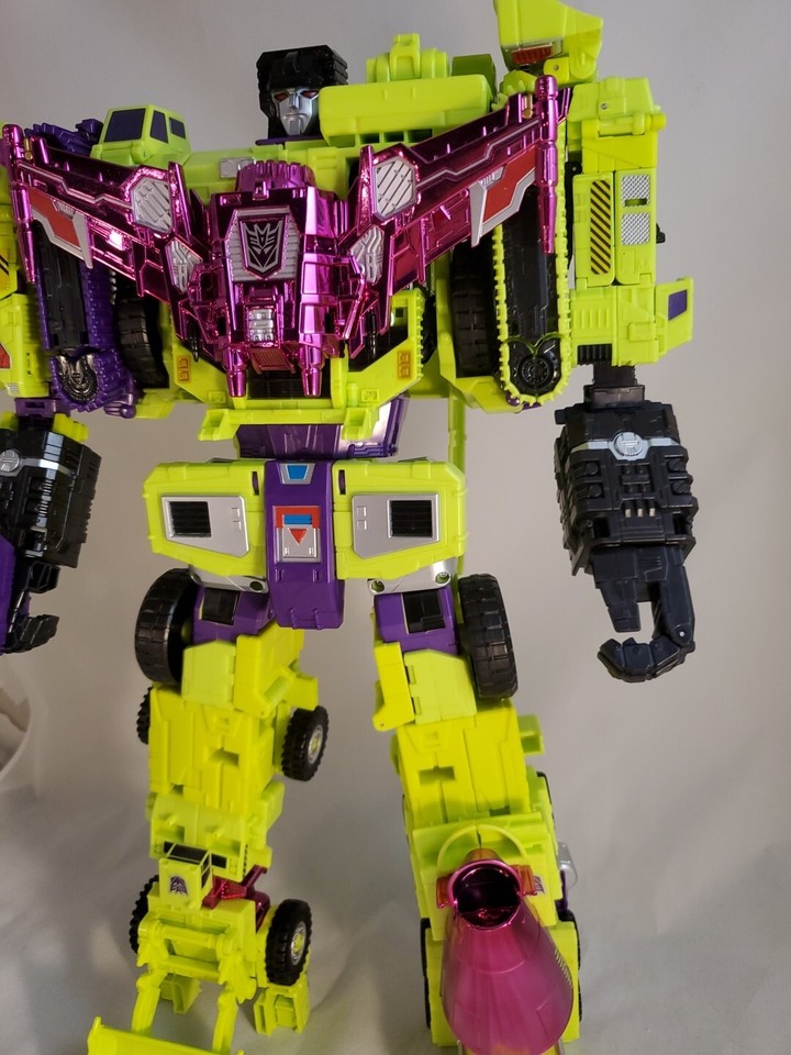 Transformers Combiner Wars SDCC Exclusive G1 DEVASTATOR Loose Complete ...