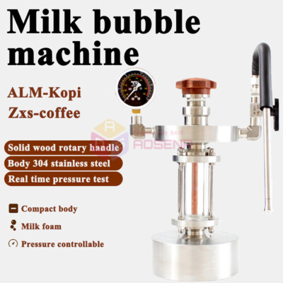 Milk Foam Steamer Coffee Gatling Coffee Foam Machine Italian Espresso ...
