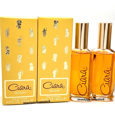 2 Pc - Ciara Perfume by Revlon 2.3 oz Eau De Toilette Spray,New in Box ...