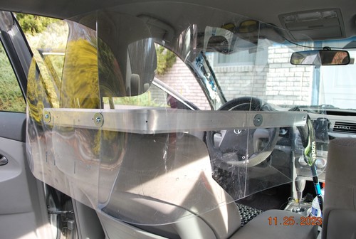 Taxi Uber Lyft Isolation Car Partition Shield Protective Transparent | eBay