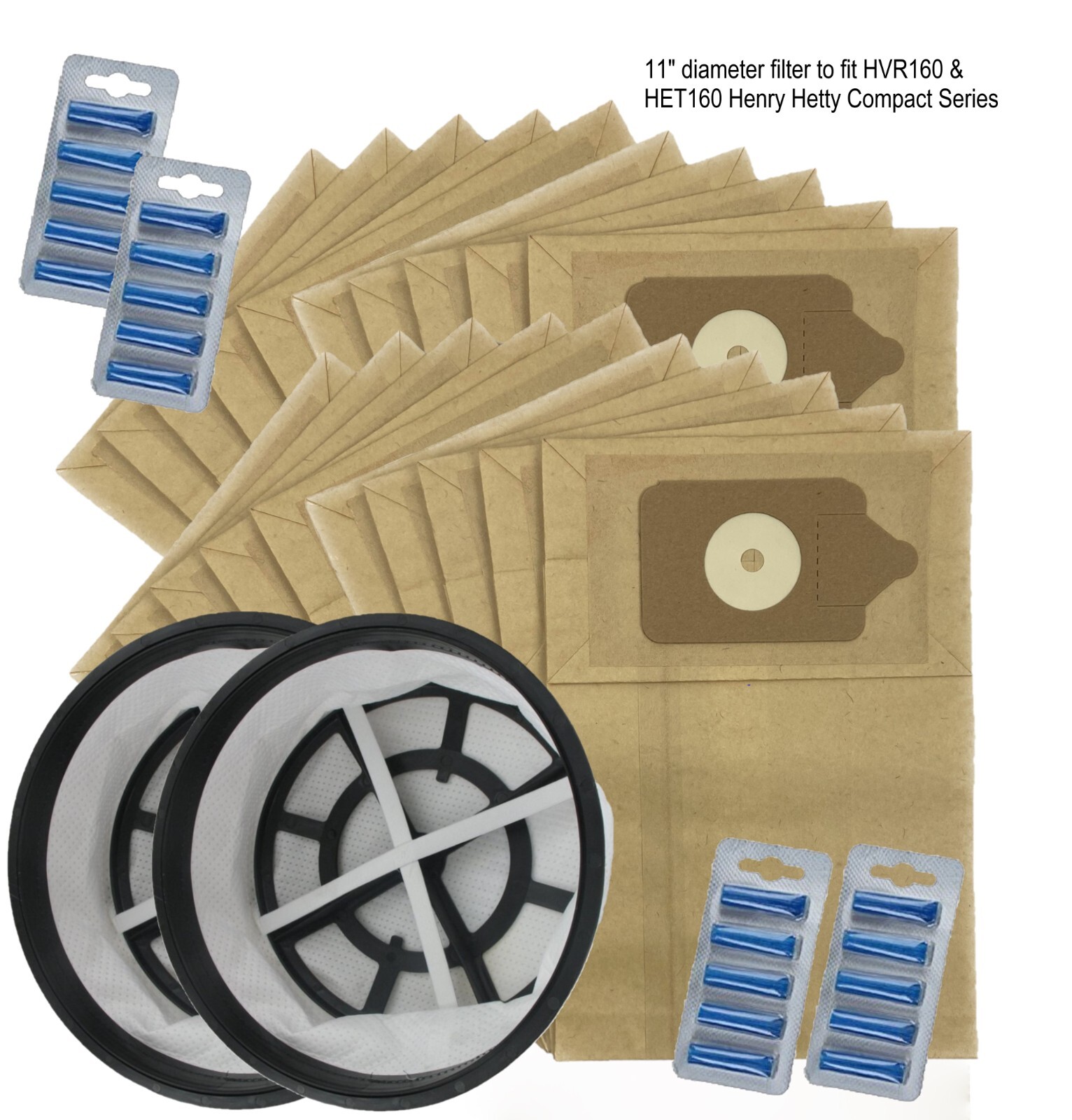 For Numatic Compact HVR 160 Series Hoover Vacuum 20 Bags + 2 Filters ...