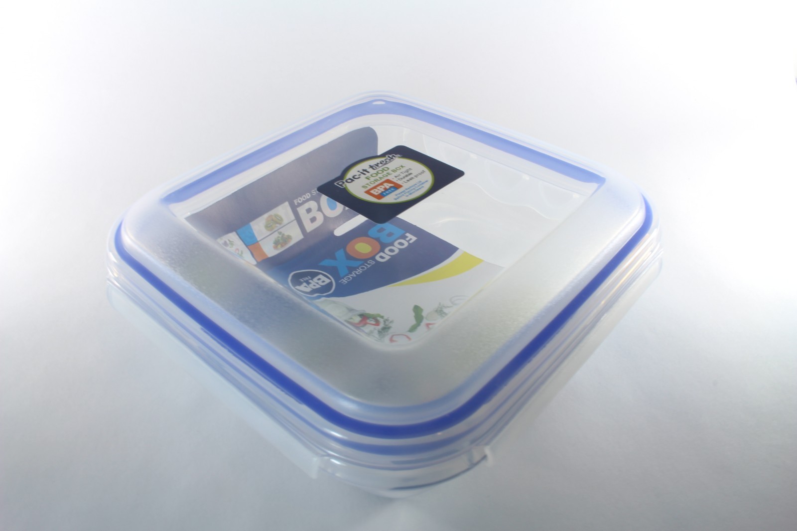 Pac-it Fresh Food Storage Container Box Leak Proof, BPA Free - 22 oz ...