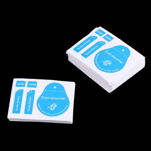 20/50pcs Dust Removal Screen Cleaning Tool 3 in 1 Dust-absorber + Guide ...