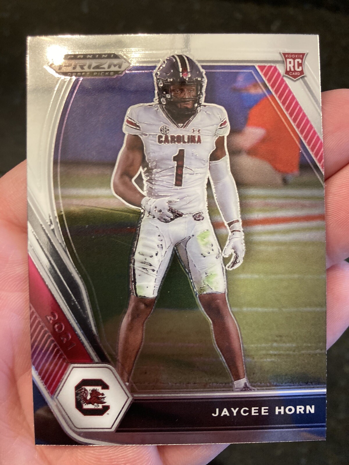 2021 Prizm Draft Picks Jaycee Horn RC #142 Rookie Carolina Panthers | eBay