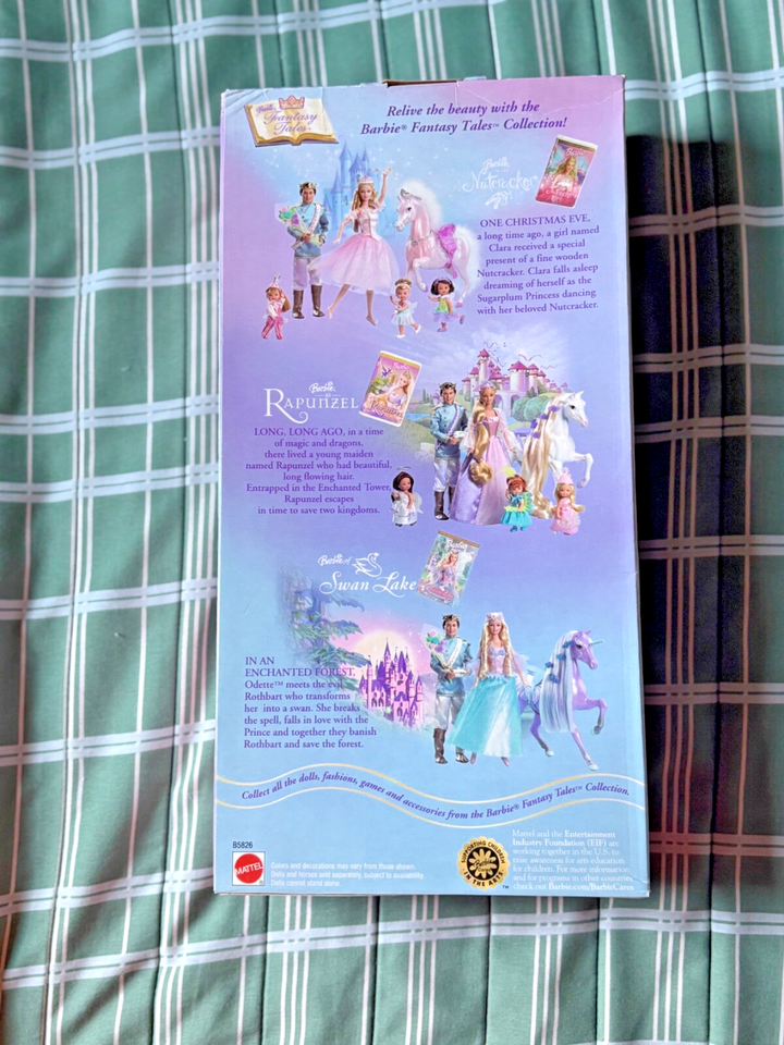Barbie Fantasy Tale Collection Rapunzel Doll and Penelope Barbie Mattel ...