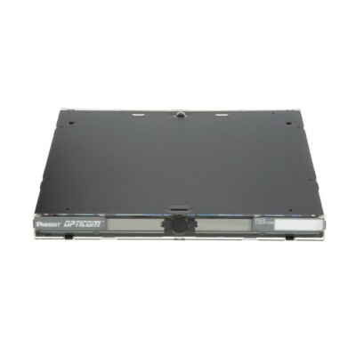 Panduit FRME1U Rack Mount Fiber Enclosure 1 RU Black 3 FAP/Cassette ...