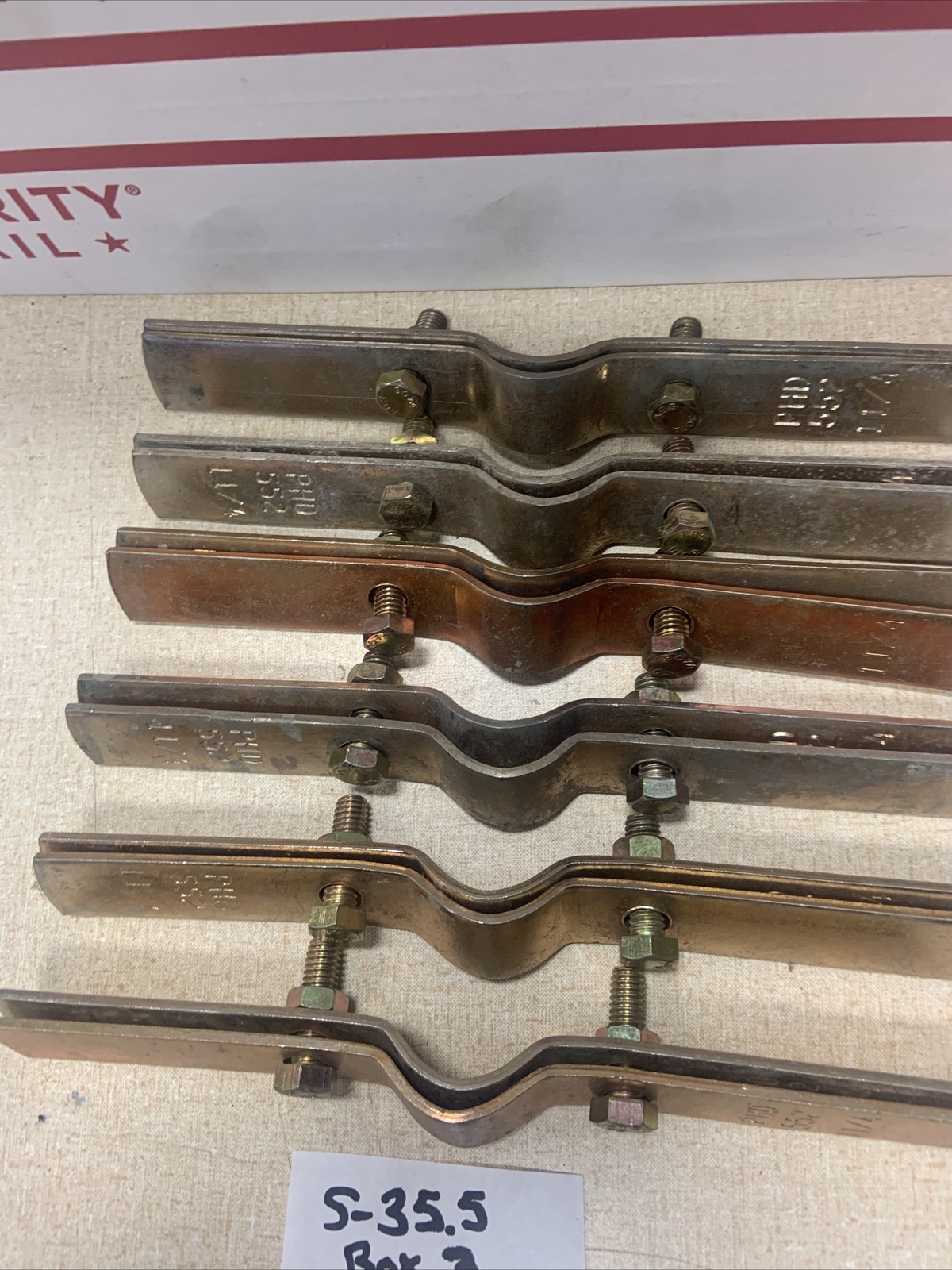 PHD 552 1 1/4”Inch CT Riser Clamp Copper Epoxy - Bag of 6 | eBay