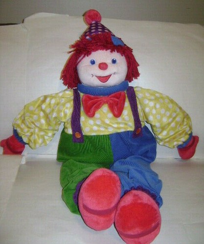Gymboree Dance With Me Gymbo The Clown Large 36in Stuffed Plush Hand ...