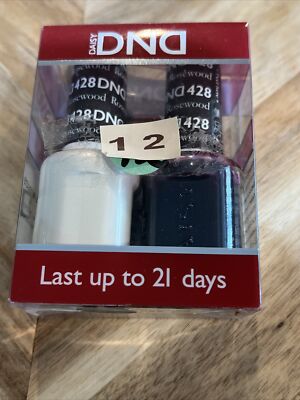 DND Gel Polish Duo Soak Off Gel & Nail Lacquer Set LED/UV .5 oz 15 ml ...