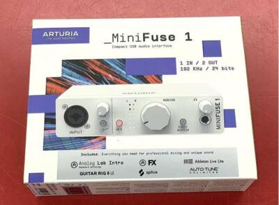 ARTURIA MINI FUSE 1 Type C Audio Interface From Japan | eBay Australia
