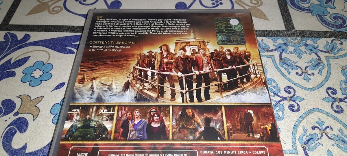 Percy Jackson Il Mare Dei Mostri Dvd Percy Jackson