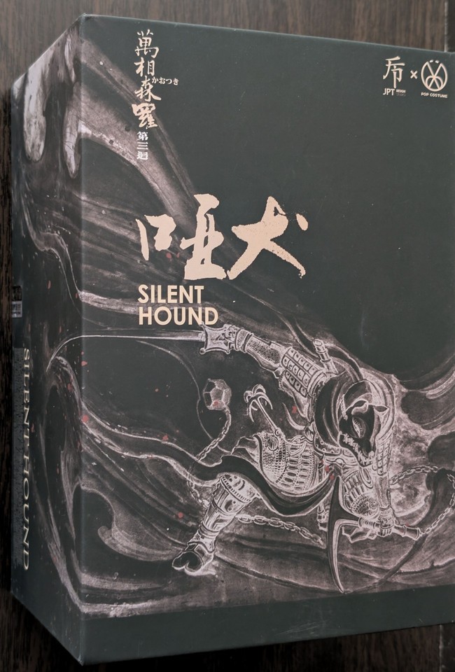 1/6 JPT × POP JPT-011 NINJA Silent Hound Figure with Hot Toys Batman ...