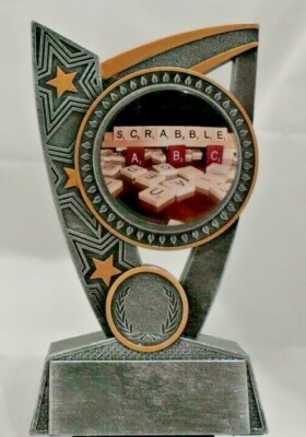 Scrabble Trophy 150mm Engraved FREE | eBay