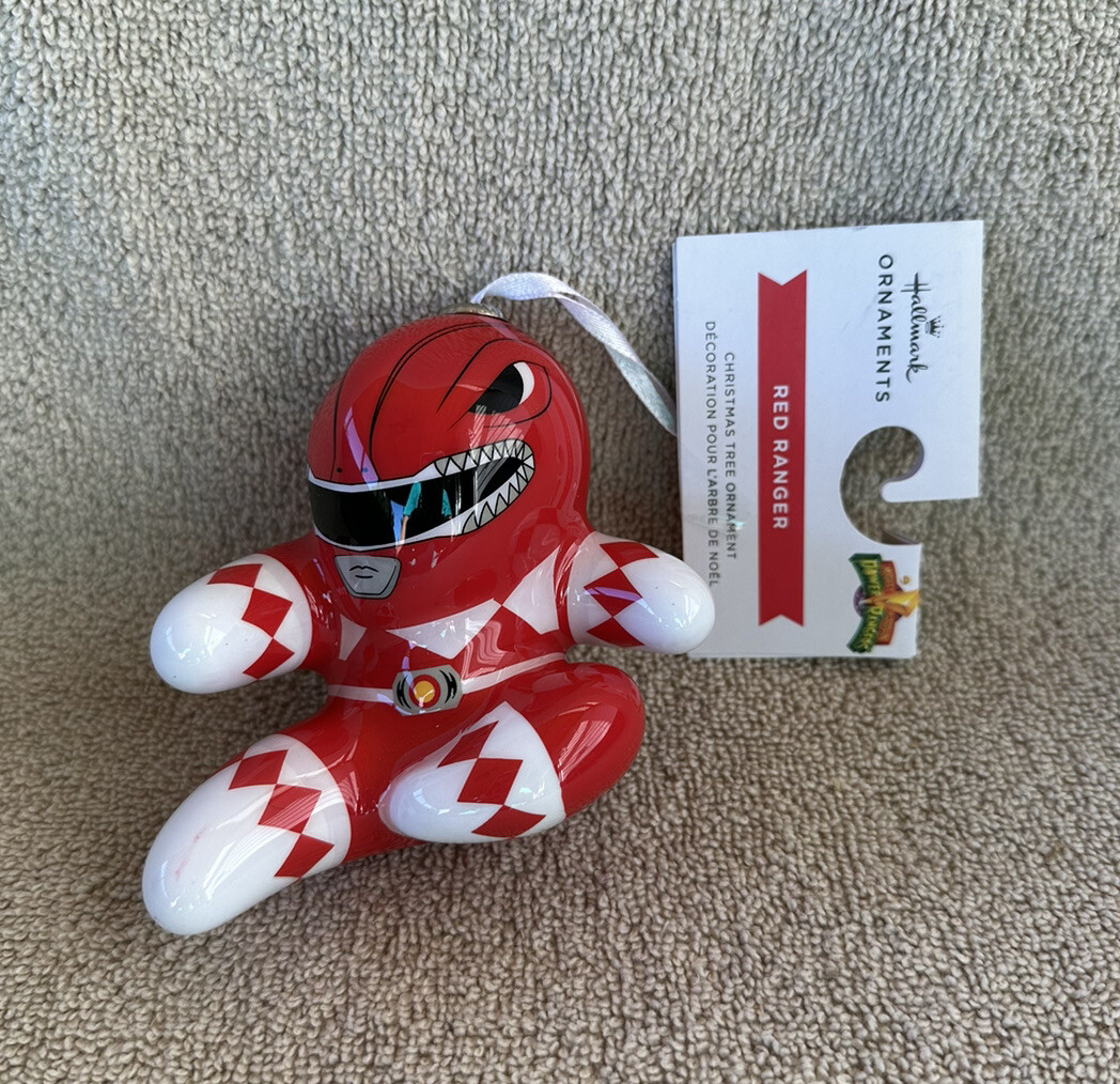 Hallmark 2022 Power Rangers Red Ranger (Jason) Decoupage Christmas ...