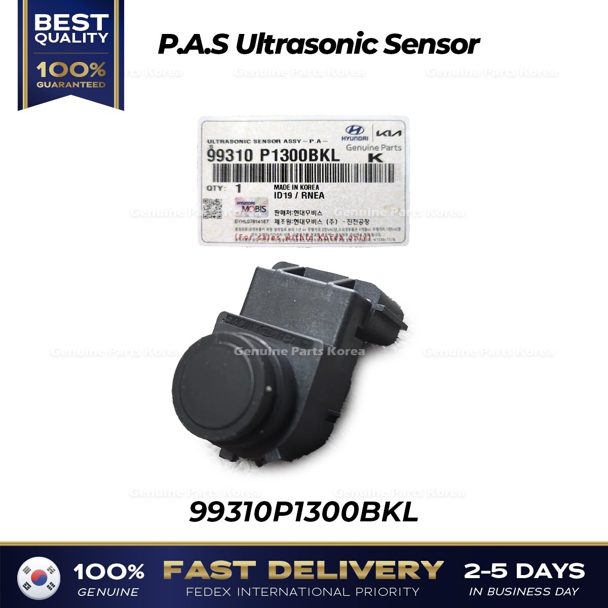 OEM Kia 2023 Niro NiroEV Sportage Parking Aid Sensor 99310-P1300BKL for ...