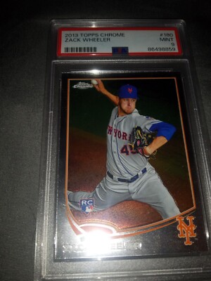 Zack Wheeler 2013 Topps Chrome #180 PSA 9 | eBay