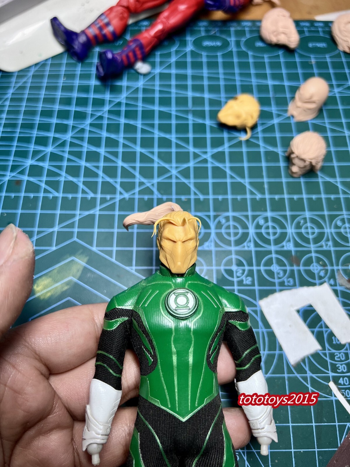 1:12 Jason Todd Robin Red Hood Head Sculpt Fit 6''Male Action Figure ...