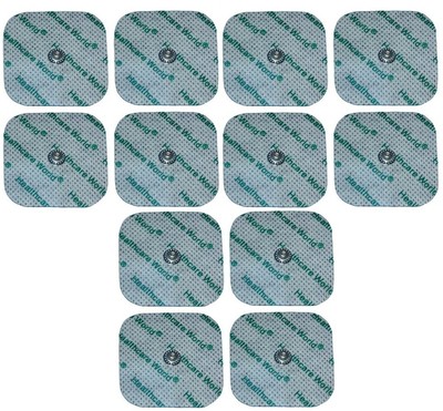 TENS Electrode Square Studded Pads for Compex Machines x12 By ...