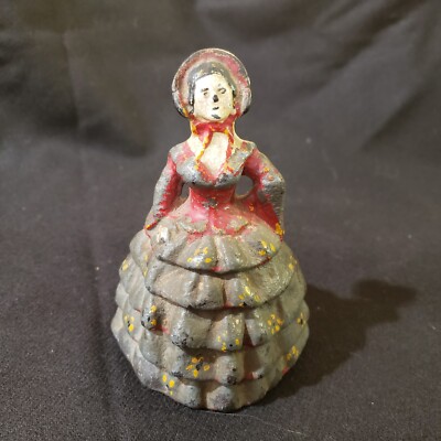 Antique Cast Iron Door Stop "Colonial Lady" by National Foundry #19 | eBay