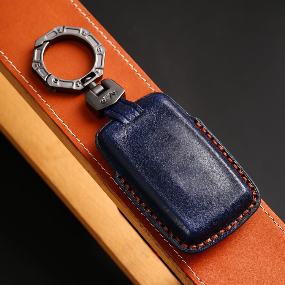 Real Leather Car Key Case Cover For Land Rover Range Rover For Jaguar E ...