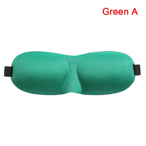3D Natural Sleep Eye Cover Shade Patch Portable Blindfold Travel ...