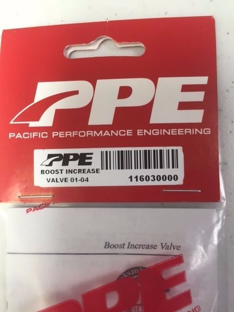 PPE BOOST INCREASE VALVE 2001-2004 CHEVY GMC DURAMAX DIESEL 6.6L LB7 ...