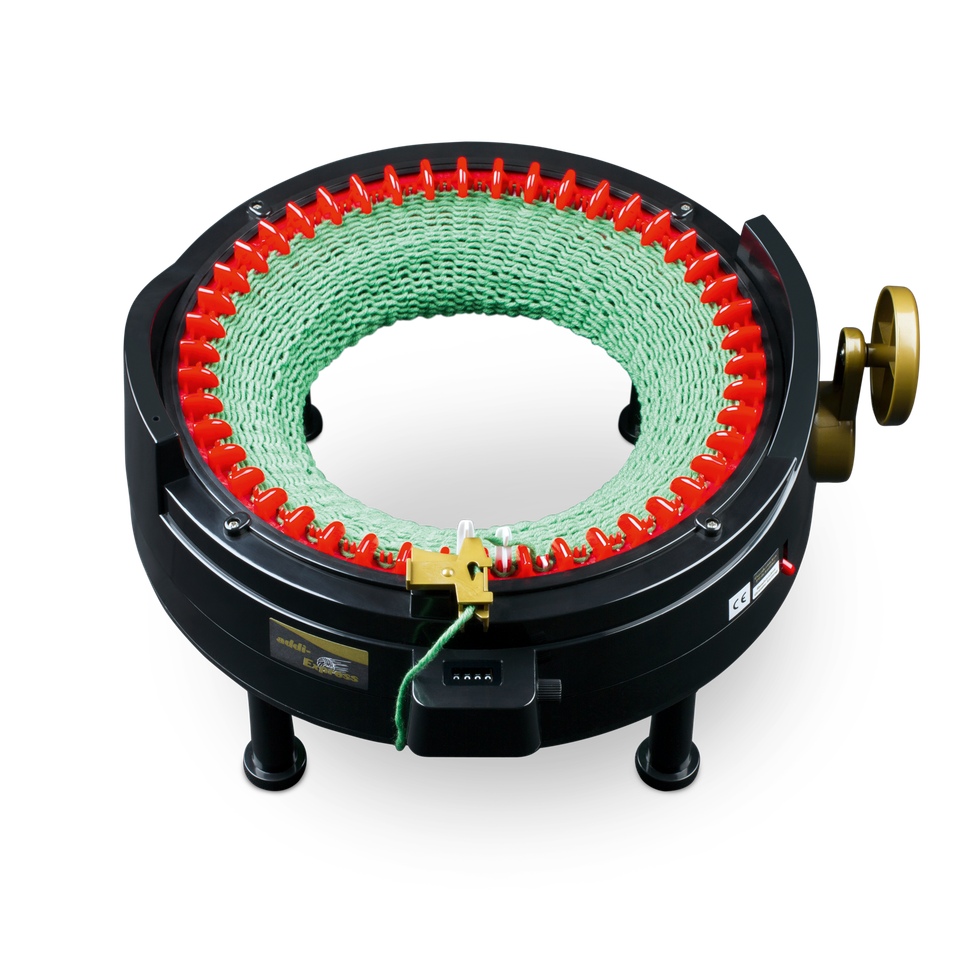 2 ADDI KNITTING MACHINES WITH 3 PATTERN BOOKS AND ACCESSORIES | eBay