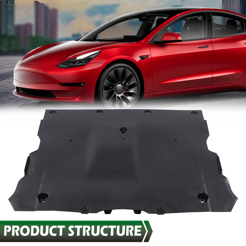Fit For 2020-2022 Tesla Model 3/Y Front Engine Splash Shield Guard ...