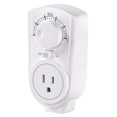 Adjustable Thermostat Switch Universal Plug in Heating Cooling Wall ...