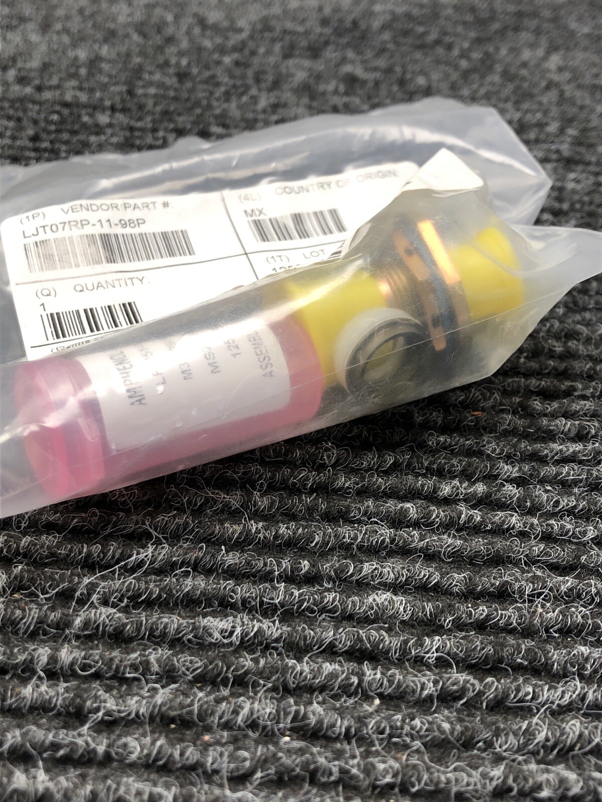 New Amphenol Connector Kit LJT07RP-11-98P, M39029/58-363, MS27493-20 | eBay