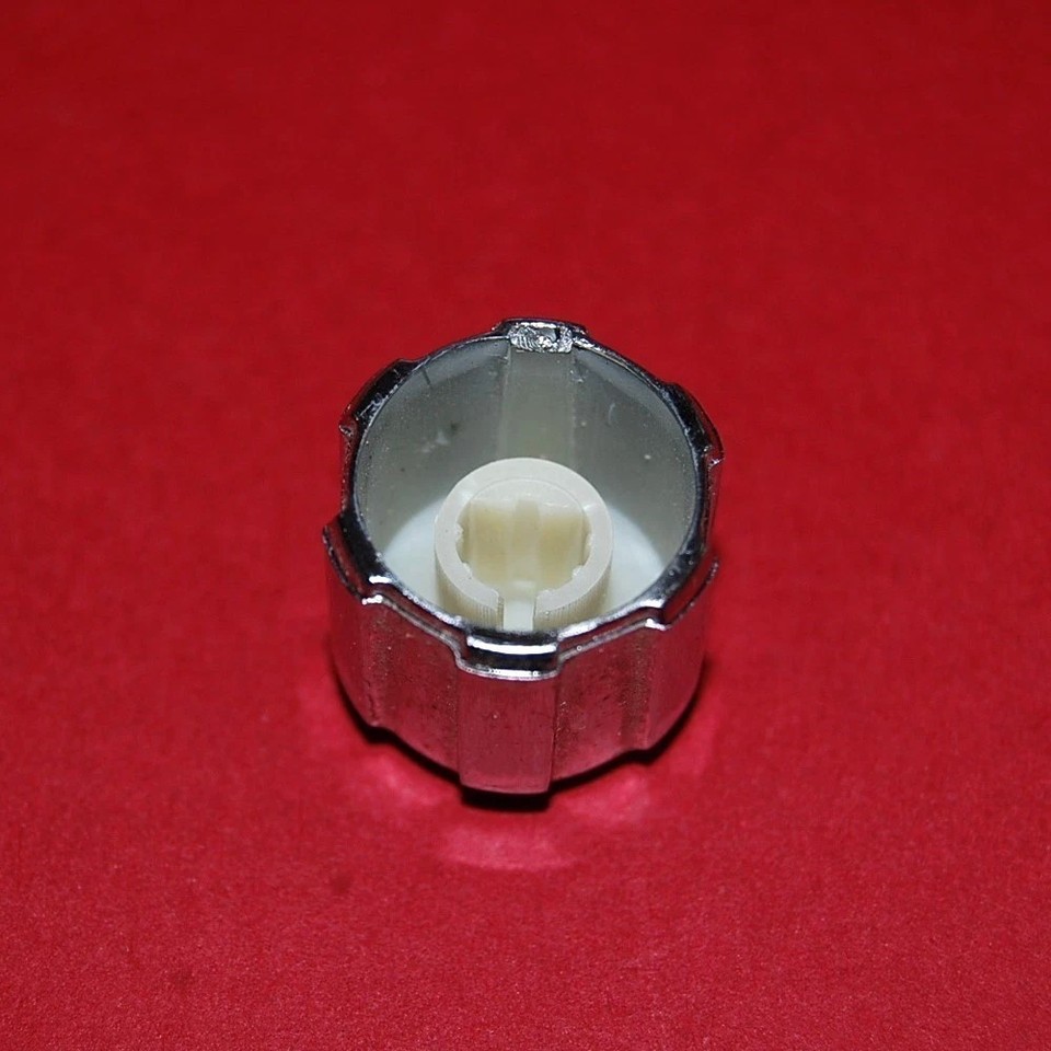 One (1) Line 6 Spider IV Guitar Amp OEM Silver Chrome Knob Plastic ...