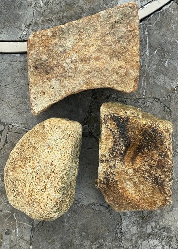 Native American Indian Artifact Grinder & Fire Starter Stones Crinoid ...