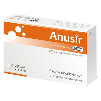 Suppositoires Anusir par Biovena, 10 unités rectales | eBay