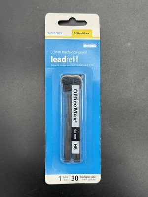 OfficeMax 0.5mm Fine Line HB Lead Refills, 30 Refills | eBay