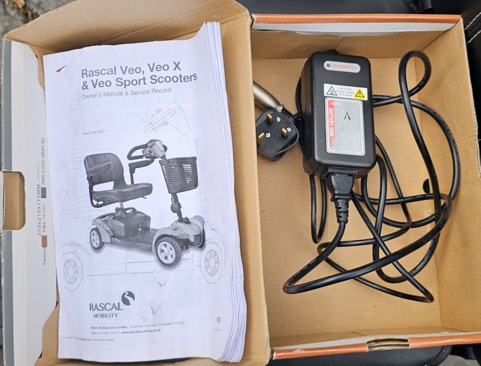 Rascal Veo Sport 4mph Mobility Scooter - Preowned | eBay UK