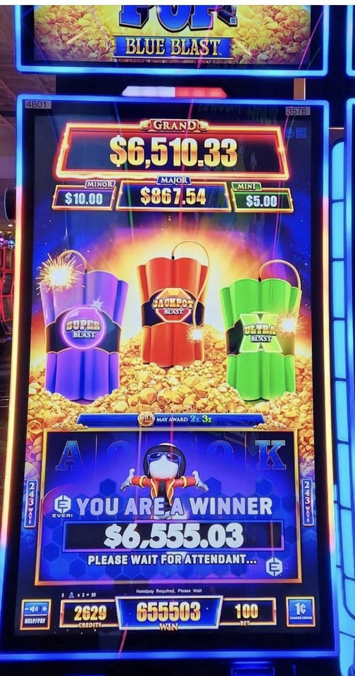 Everi Slot Machine DYNAMITE POP RED RUSH Game OS, Digest TESTED ...