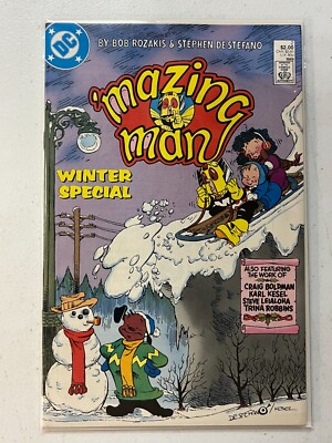 MAZING MAN WINTER SPECIAL #2 (1988 DC COMICS) | Combined Shipping B&B ...