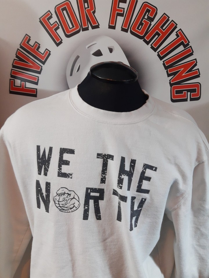 TORONTO RAPTORS AUTHENTIC MITCHELL & NESS "WE THE NORTH" SWEATSHIRT ...