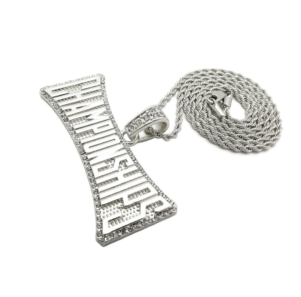 Hip Hop MEEK MILL CHAMPIONSHIPS PENDANT 18"~24" Box, Cuban, Rope Chain ...