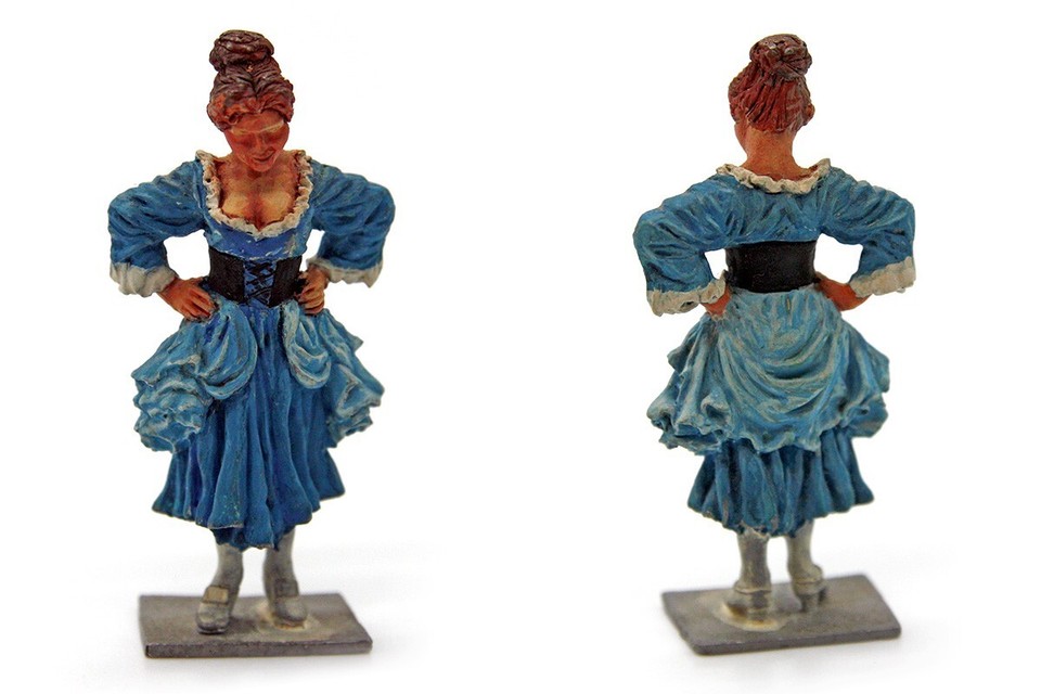 Lot of 1642-51 (ECW) Various "Tavern Scene" (54mm) Metal Figures (13 ...