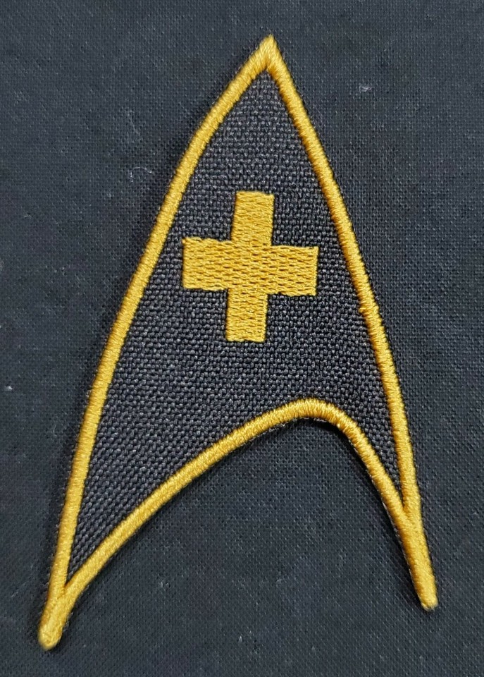 Star Trek Iron On Patch William Shatner Spock Leonard Nimoy Enterprise ...