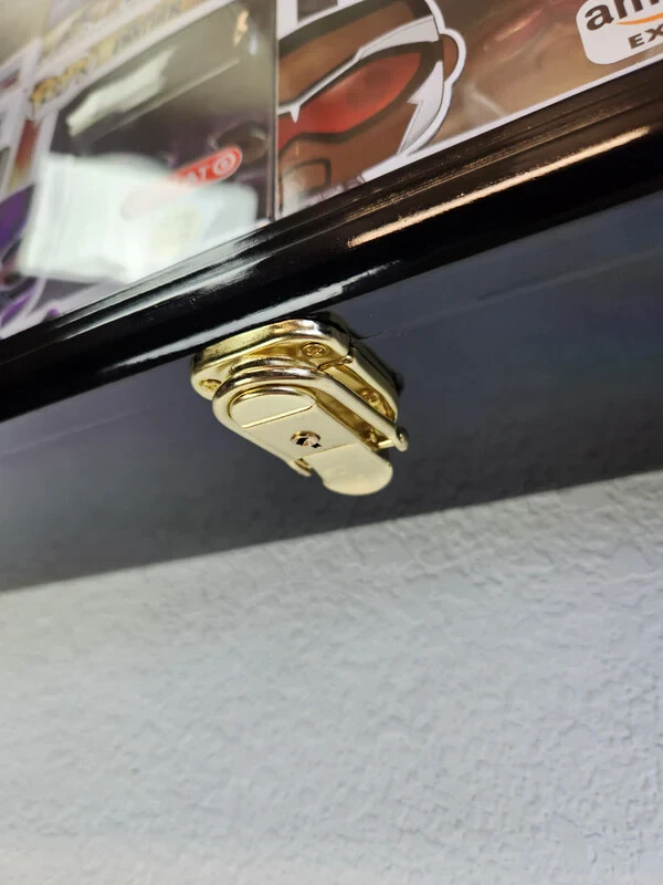 Funko Pop Box Display Case 32+ Boxed Minifigures Shelf Wood Cabinet ...