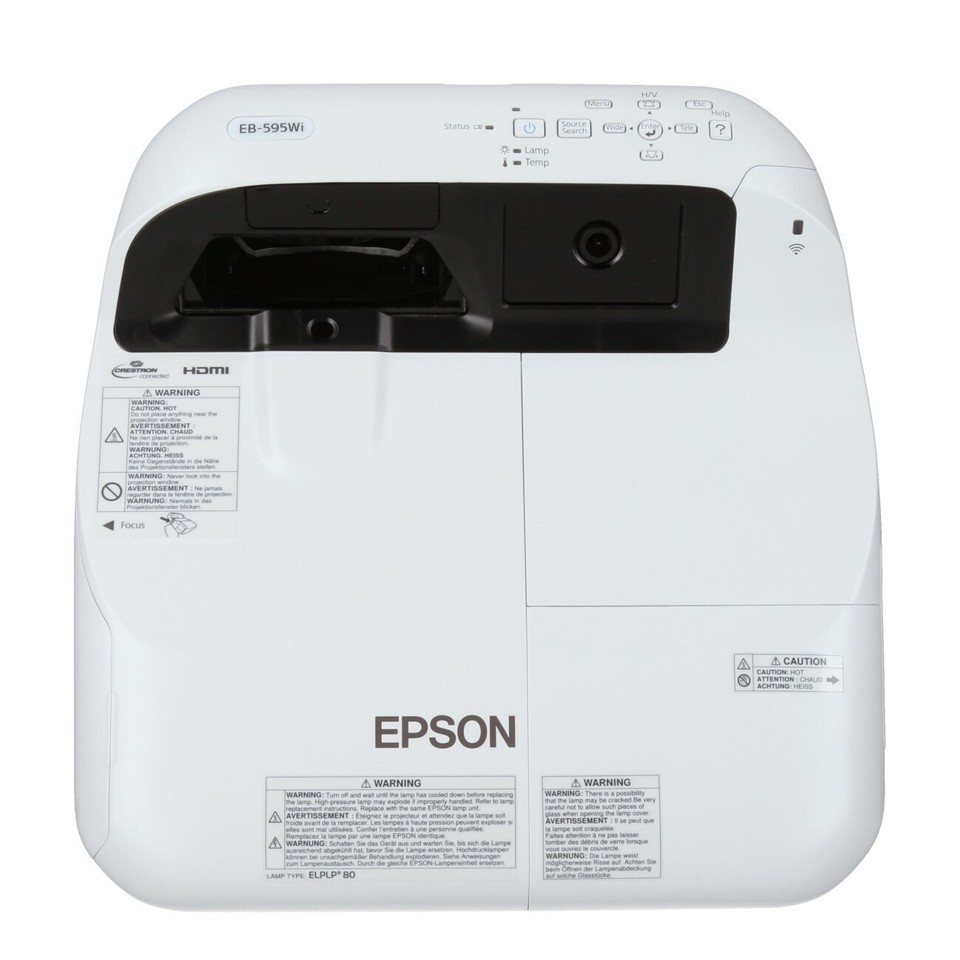 Epson Brightlink 595wi Ultra-Short Throw Interactive Projector_ | eBay