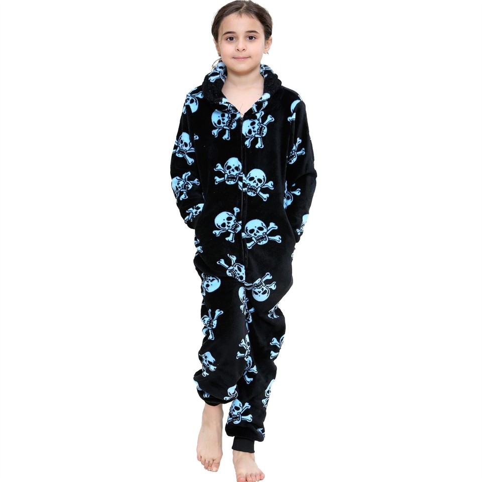 Kids Boys Girls Fun Print Children A2Z Onesie One Piece Halloween ...