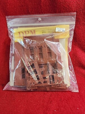 DPM DESIGN PRESERVATION MODELS HO-SCALE #101 KELLYS SALOON BUILDING KIT ...