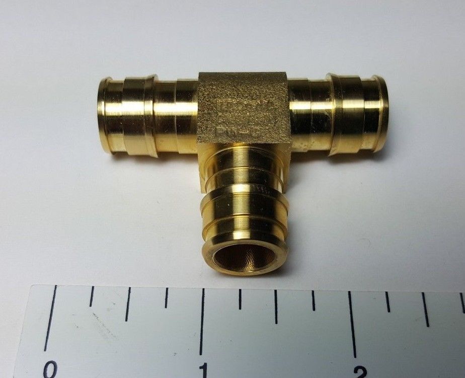 10 PIECES 1/2" PEX A TEE EXPANSION F1960 TEE, FOR UPONOR (WIRSBO) TEE ...